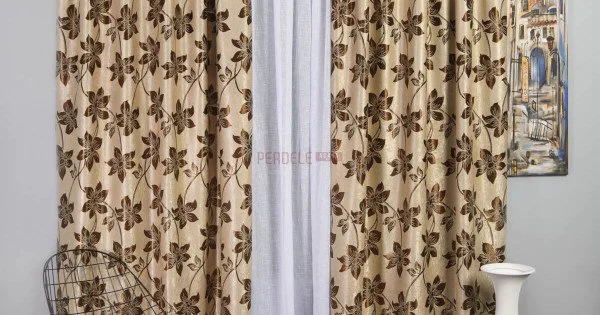 Draperii model flori