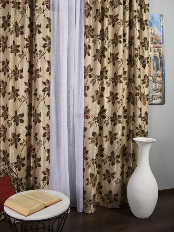 Draperii model flori